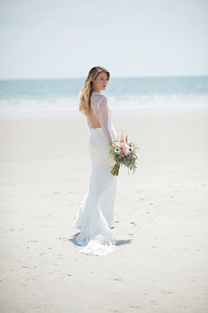 On Location: Beach Bridal Wedding Inspiration - A Chair Affair, Inc.