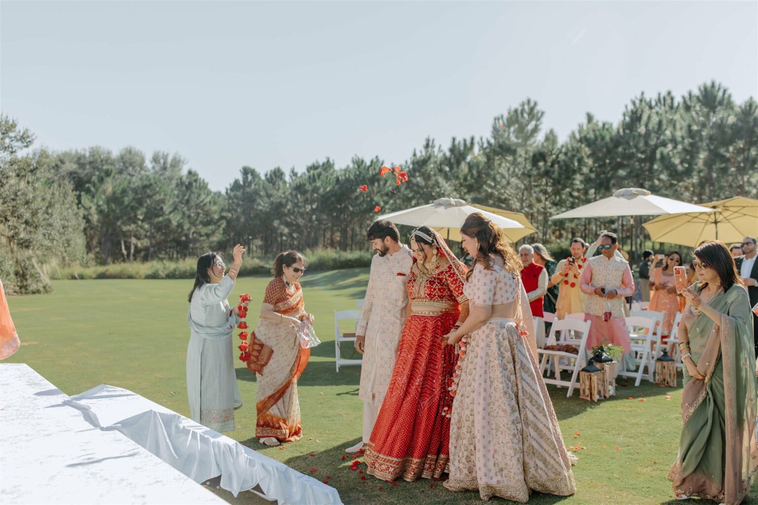 Bright Bold Traditional Indian Wedding - A Chair Affair, Inc.