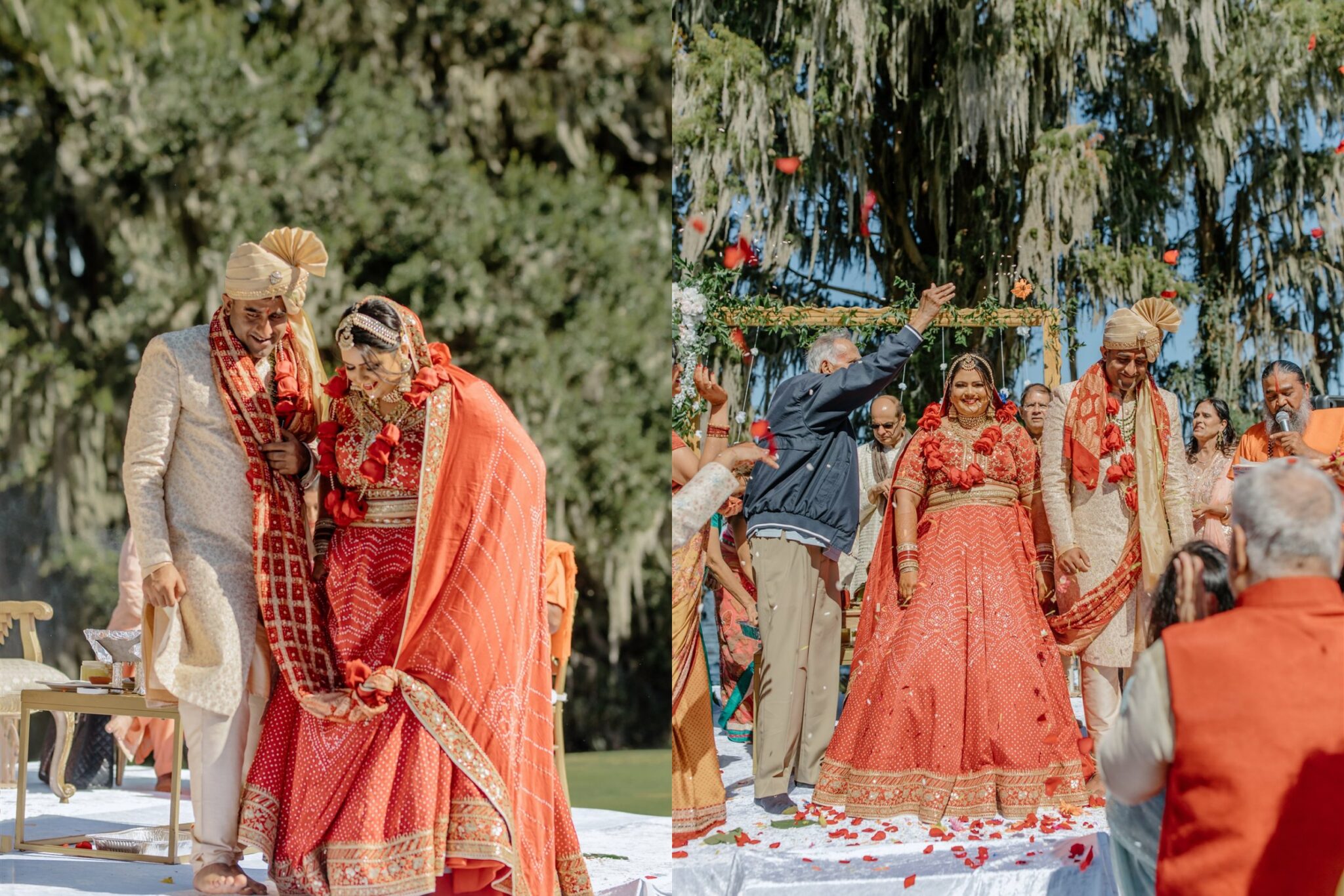 Bright Bold Traditional Indian Wedding - A Chair Affair, Inc.