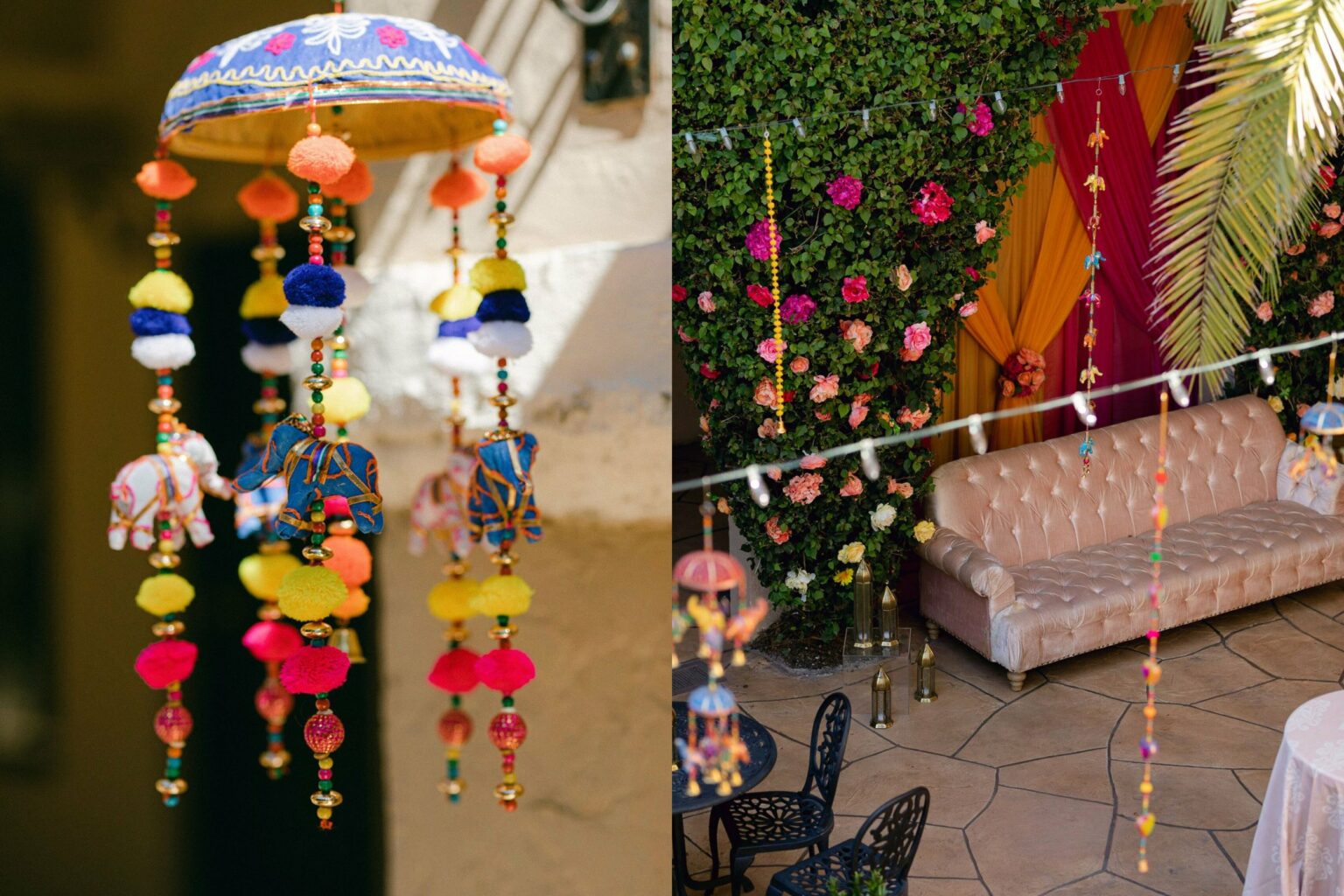 Bright Bold Traditional Indian Wedding - A Chair Affair, Inc.