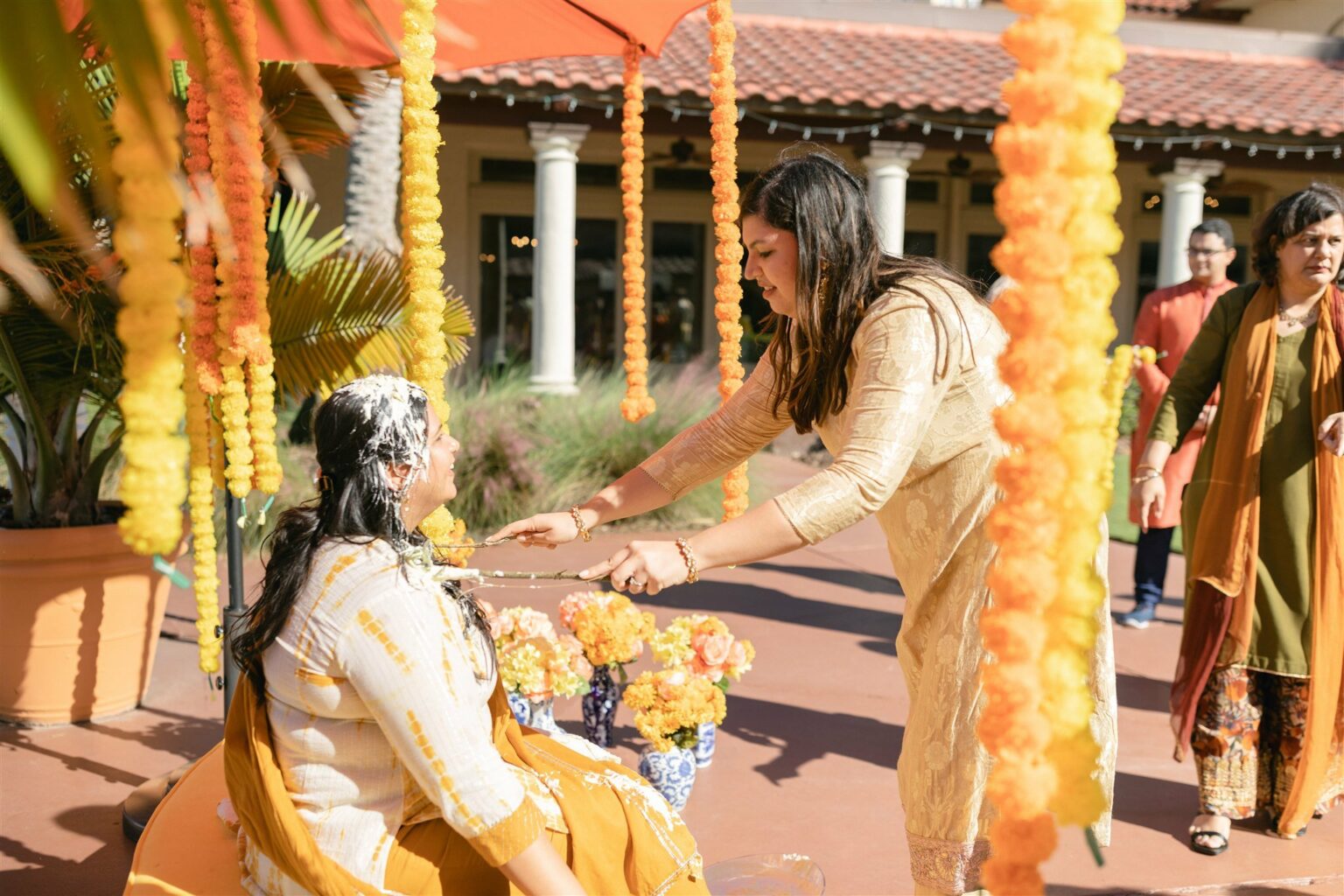 Bright Bold Traditional Indian Wedding - A Chair Affair, Inc.