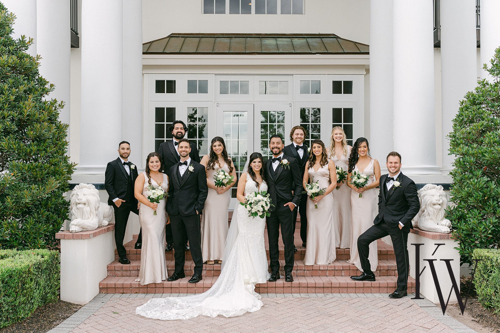 Black and White Chic Wedding - A Chair Affair, Inc.