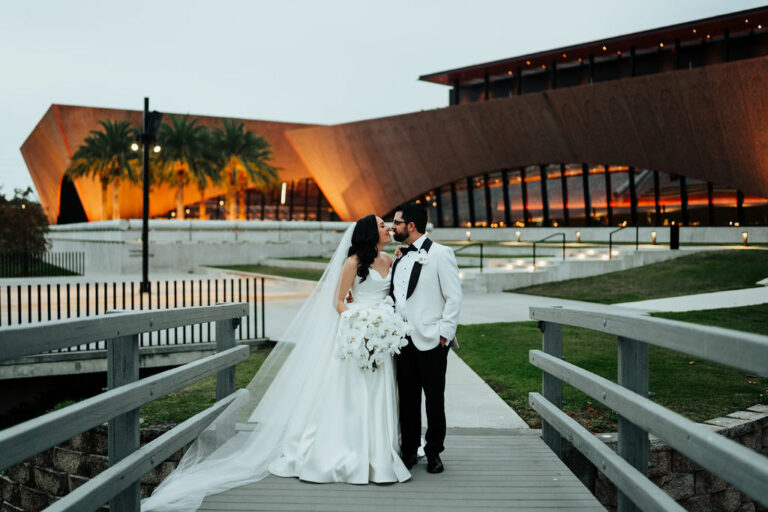 Winter Park Events Center Black and White Wedding - A Chair Affair, Inc.