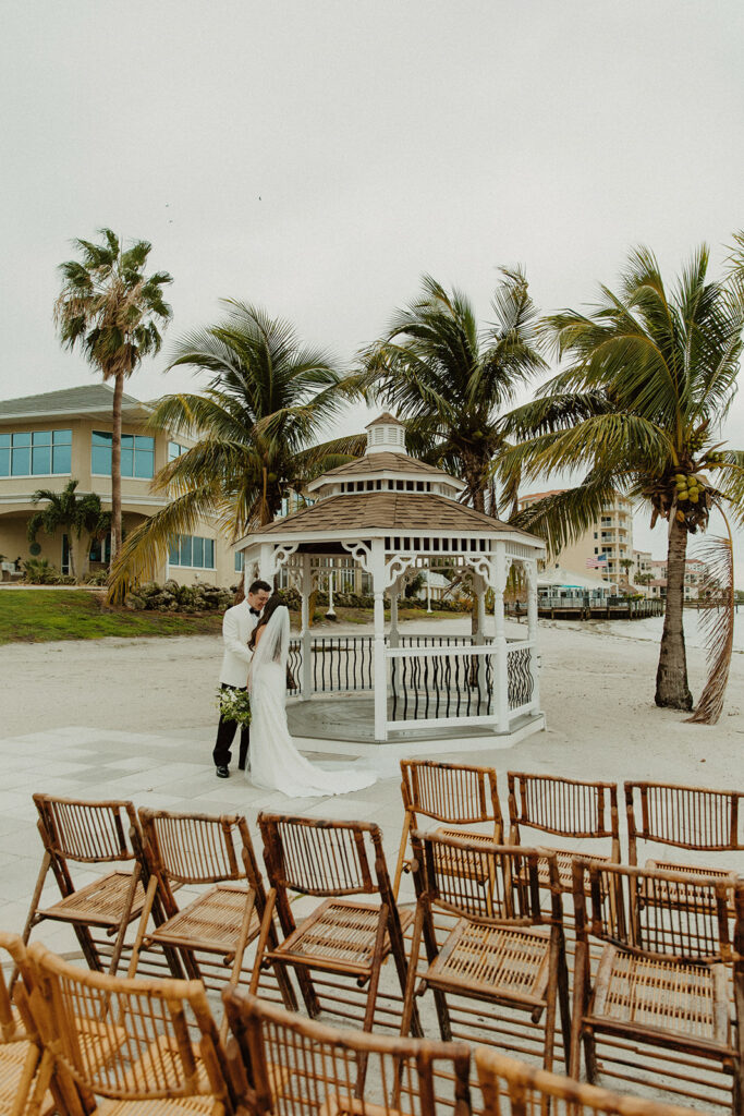 Isla Del Sol Neutral Elegance Wedding - A Chair Affair, Inc.