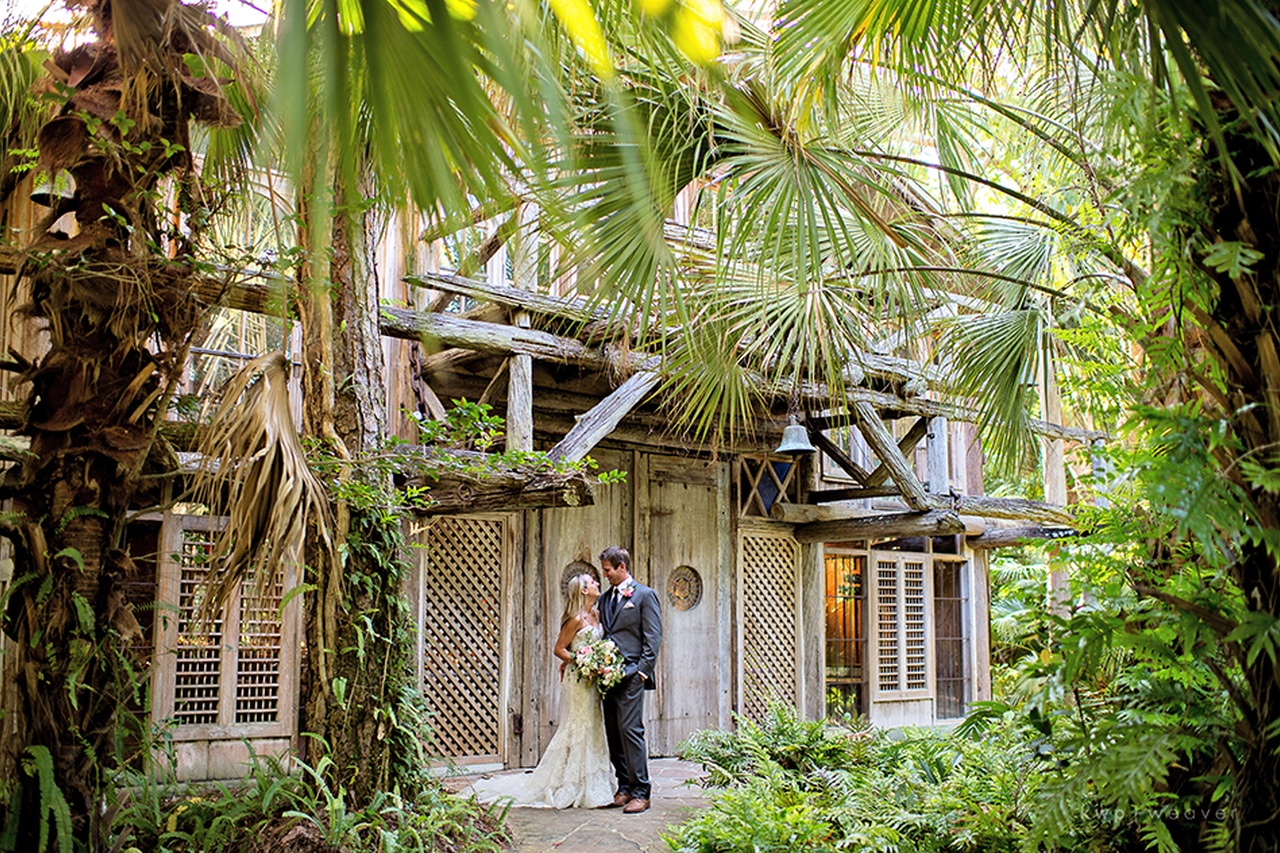 Rustic Wedding At McKee Botanical Gardens - A Chair Affair, Inc.